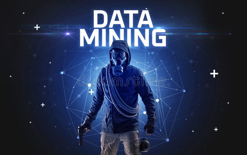 Mysterious Hacker, Online Attack Concept Stock Image - Image of ...