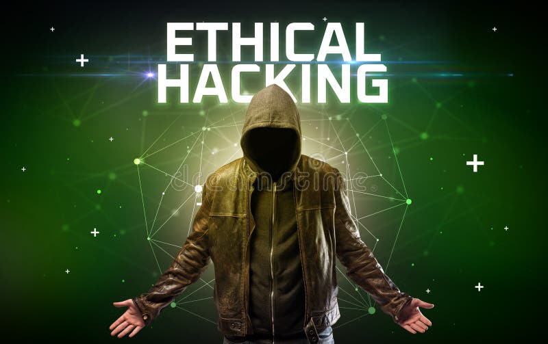 Mysterious Hacker, Online Attack Concept Stock Image - Image of ...