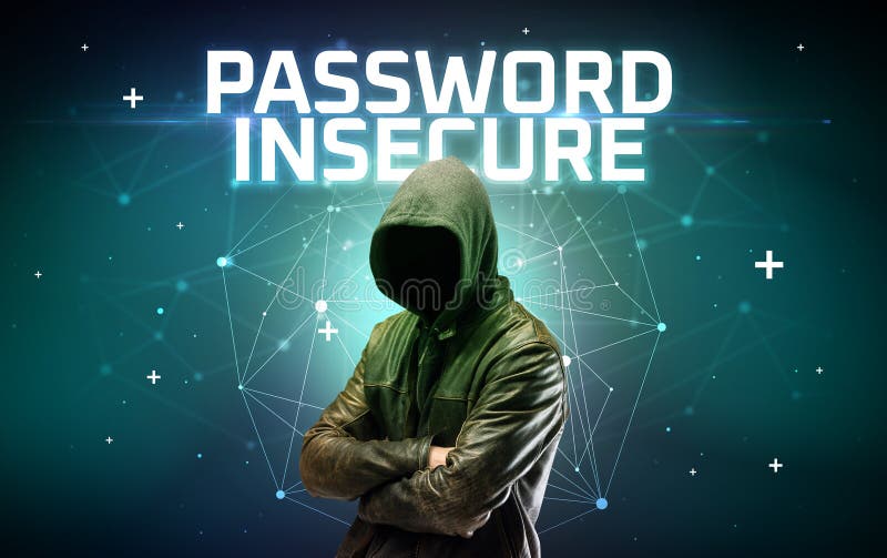 Mysterious Hacker, Online Attack Concept Stock Photo - Image of ...