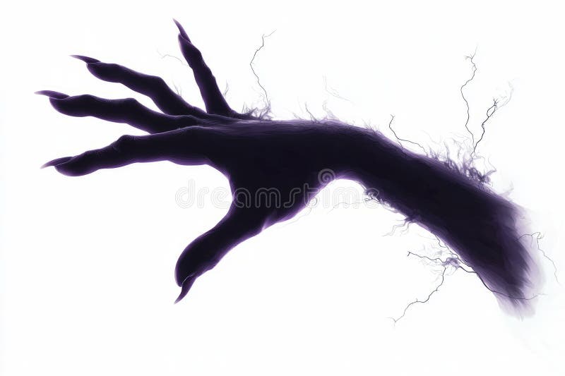 Mysterious Hands with Magical Effects Stock Image - Illustration of ...