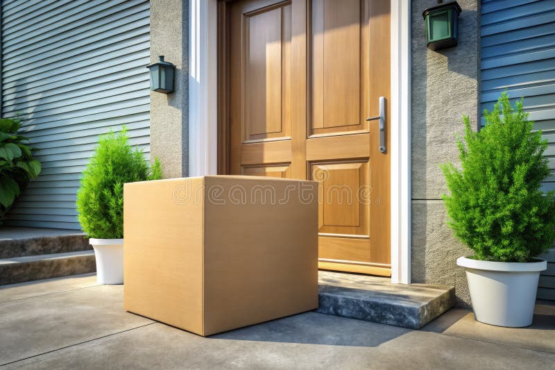 Mysterious Home Delivery a Large Rectangular Box Arrives Unpacking the ...