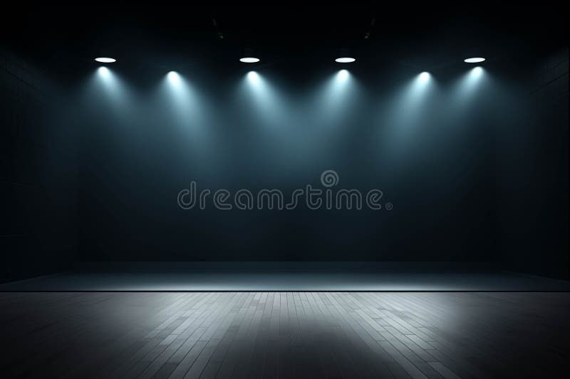 A Mysterious Illumination: Spotlighted Wall in a Dark Room Generative ...