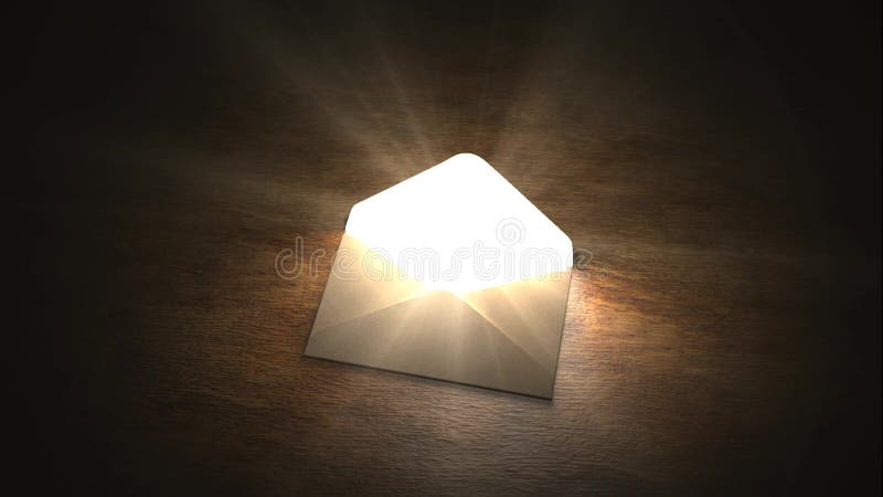 The Mysterious Letter, Envelope, Secret. Mysterious Letter with Magic ...