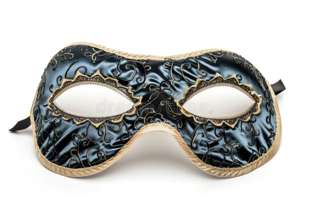 A Mysterious Mask on a White Background, Great for Abstract or Design ...