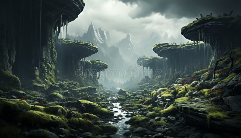 Mysterious Men Explore Dark Underwater Ravine, Encountering Spooky Sea ...