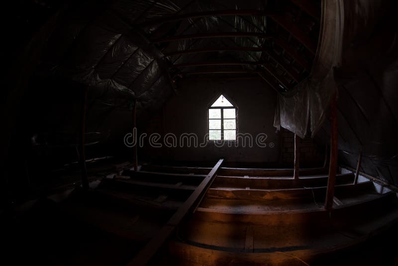 Mysterious Mood Created by White Light in the Window, Subtle ...