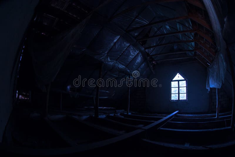 Mysterious Mood Created by White Light in the Window, Subtle ...