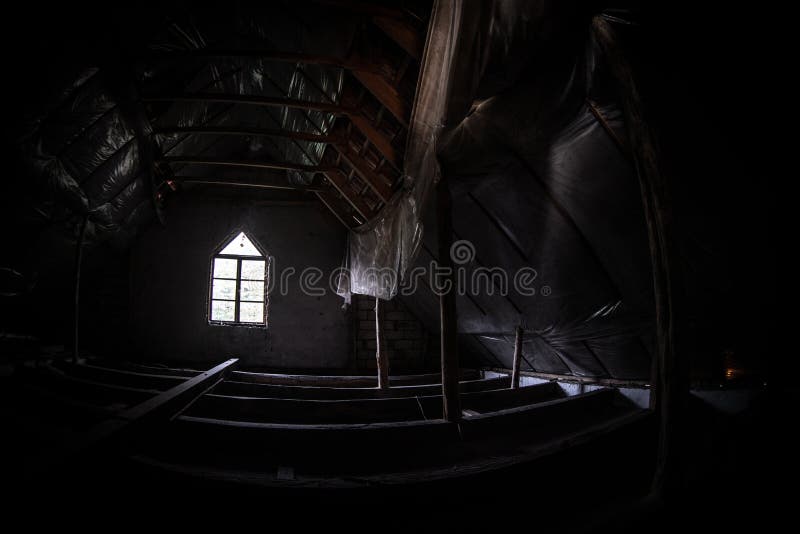 Mysterious Mood Created by White Light in the Window, Subtle ...