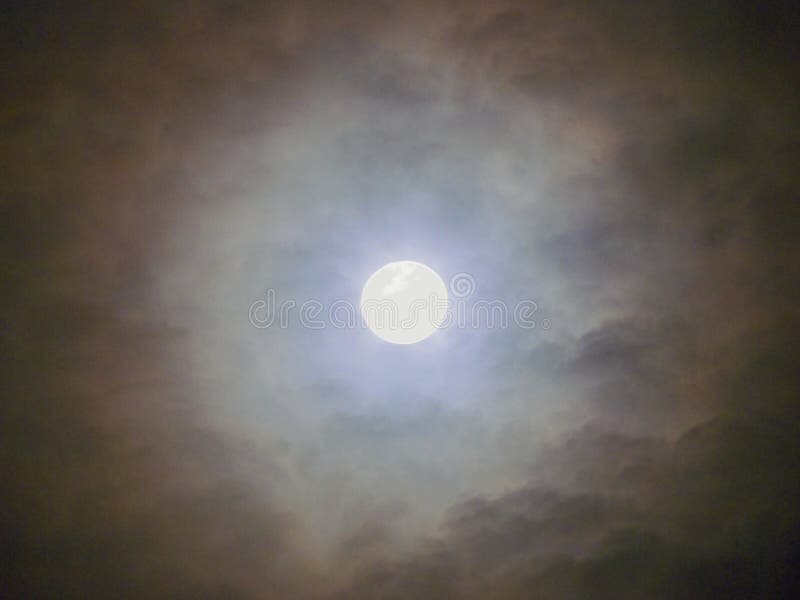 Mysterious moon stock image. Image of misteriosa, full - 84615247