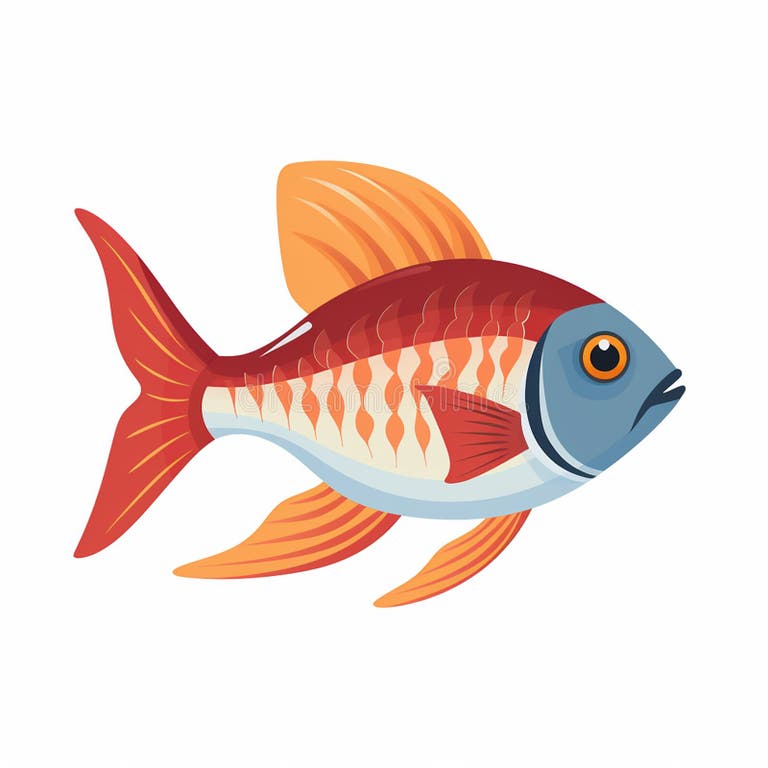 Mysterious Moray Eel Swimming in Cave Stock Illustration - Illustration ...