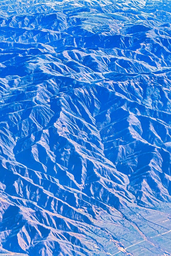 Mysterious Mountain Range with Sharp Hills Stock Image - Image of ...