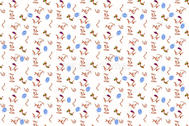 Mysterious Multiple Texture. Stock Photo - Image of petal, doodles ...