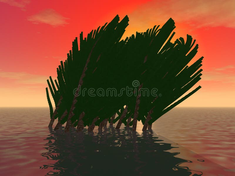 Mysterious Object Sticking Out Water Stock Illustrations – 5 Mysterious ...