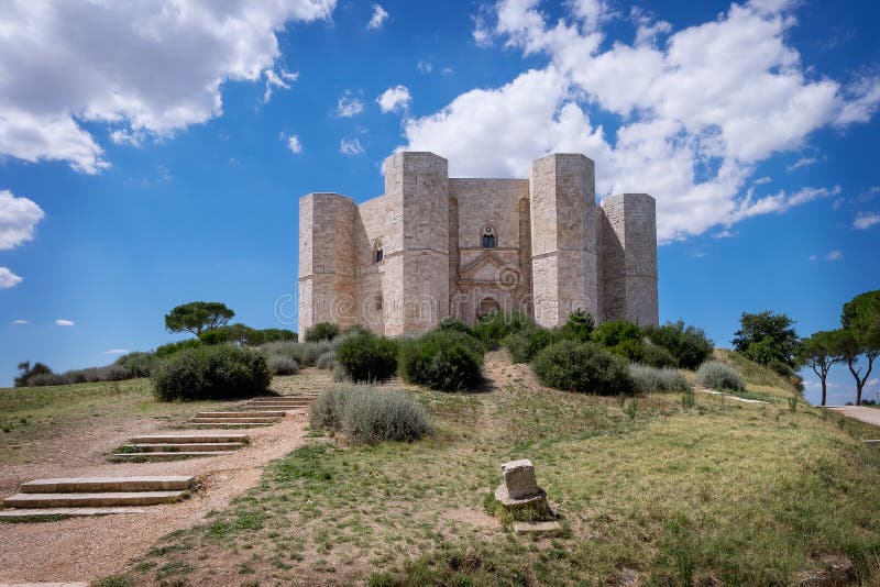 ANDRIA- Castel Del Monte, the Famous Castle Built in an Octagonal Shape ...