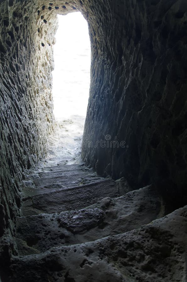 Hidden Passage in the Castle of Otranto Stock Photo - Image of middle ...