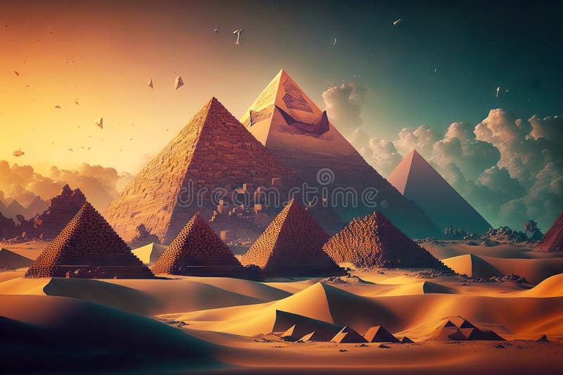 Mysterious Pyramids and Ancient Civilization , Made with Generative Ai ...