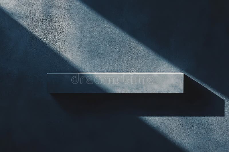 Mysterious Rectangular Shadow: Abstract Flat Design Element, Perfect ...