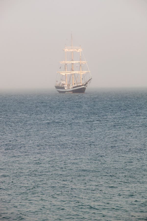 114 Old Sail Ship Pirate Fog Stock Photos - Free & Royalty-Free Stock ...