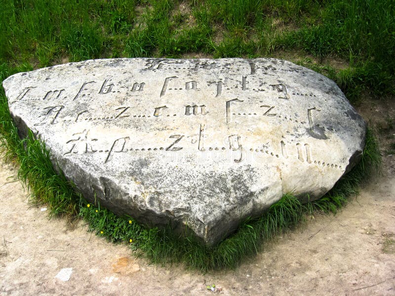 Mysterious Stone with an Encrypted Message and Mysterious Signs from ...