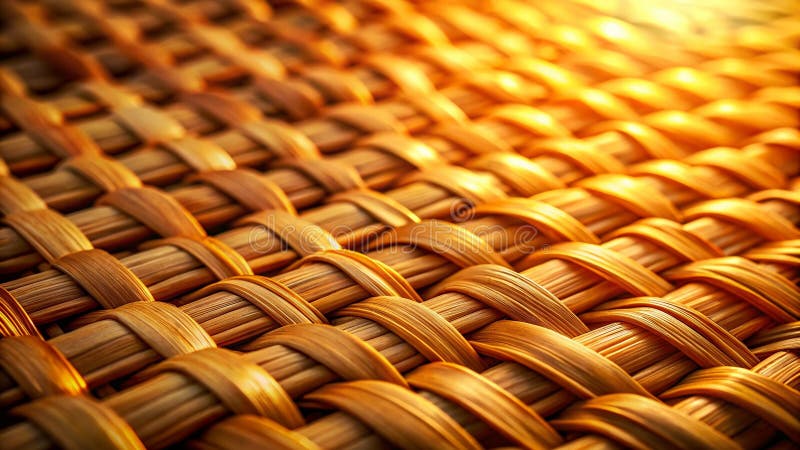 Mysterious Straw Texture Background a Deeply Textured Dark Straw ...