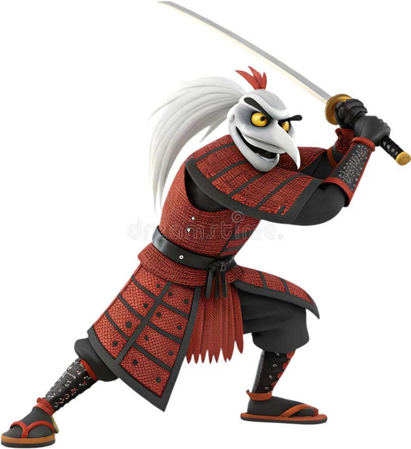 Mysterious Traditional Japanese Tengu Ghost with a Fierce Expression ... Mysterious Traditional Japanese Tengu Ghost with a Fierce Expression ...