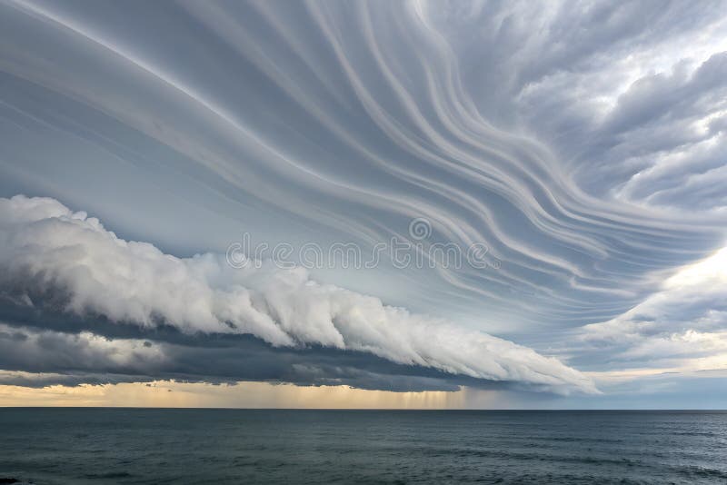 Dramatic Asperitas Clouds Dominate Turbulent Atmospheric Landscape ...