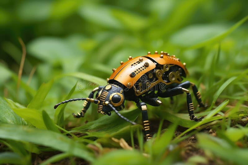 The Mysterious World of Miniature Insects in the Grass Stock ...