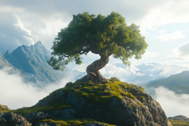 A Mysterious World Tree from Viking Lore with Enchanting Landscapes ...