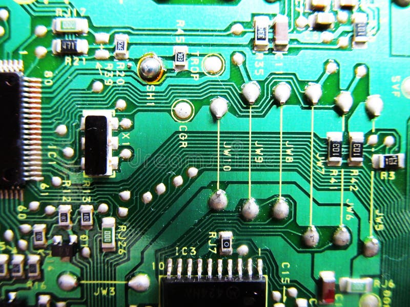 Computers circuit-board stock image. Image of concept - 27894491