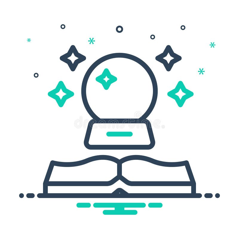 Mix Icon for Mystery, Secret and Enigma Stock Vector - Illustration of ...