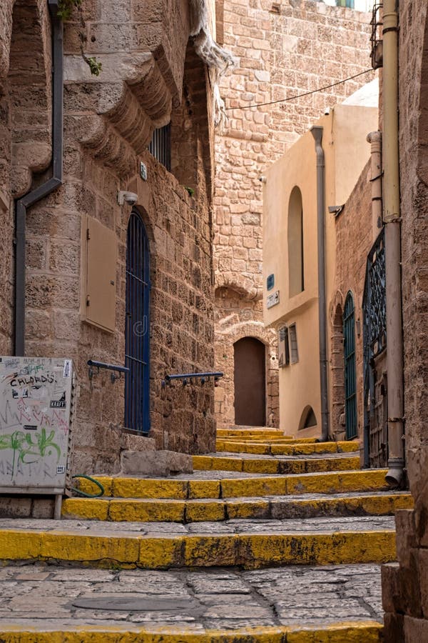The Mystery of the Old City S Ally Stock Image - Image of alley, wall ...
