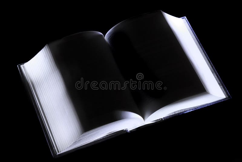 Mystery open book stock image. Image of mystery, page - 4037165
