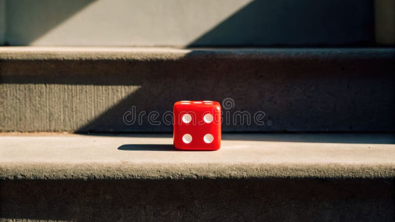Mystery of the Red Die on the Doorstep a Dramatic Concrete Scene in ...
