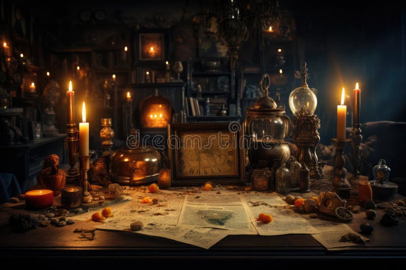 Mystery Themed Background Stock Photo Stock Photo - Image of wallpaper ...