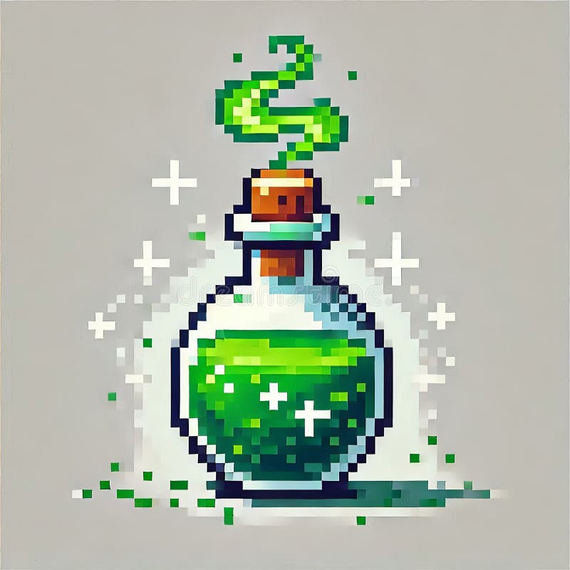 Mystic Alchemy Potion stock illustration. Illustration of alchemist ...