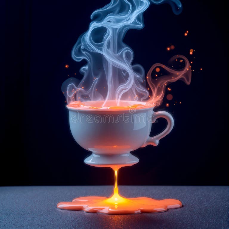 Mystic Brew stock image. Image of liquid, drink, blue - 375218625
