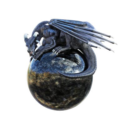 Mystic Dragon Posing Sphere Stock Illustrations – 1 Mystic Dragon ...