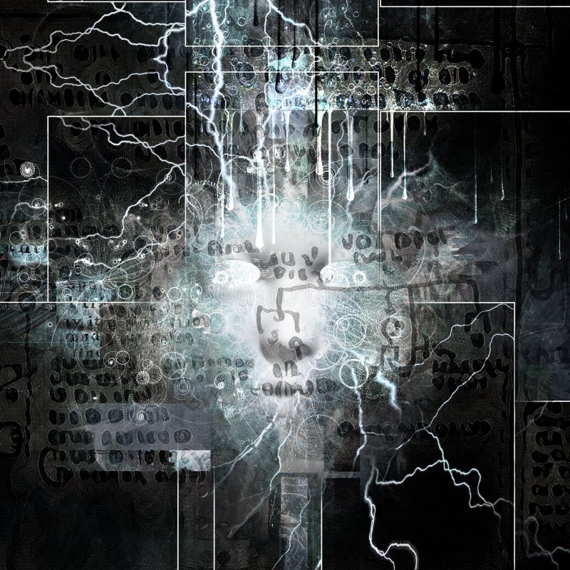 Mystic Face stock image. Image of glow, abstract, mind - 107219481