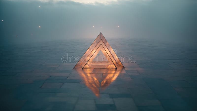Pyramid stock illustration. Illustration of surreal, weird - 2309315
