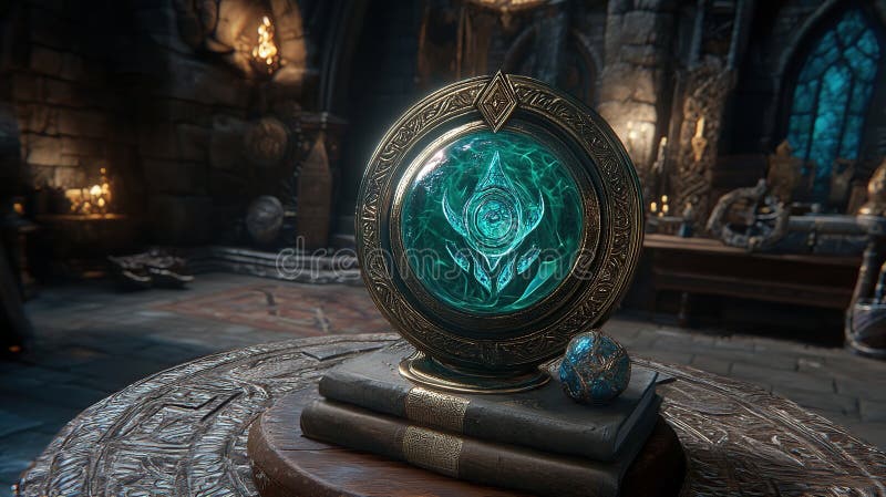 Mystic Orb, Ancient Chamber, Game Asset, Fantasy, Magic Stock ...