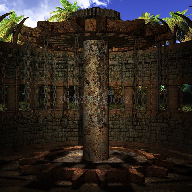 Mystic Place stock illustration. Illustration of clouds - 7630951