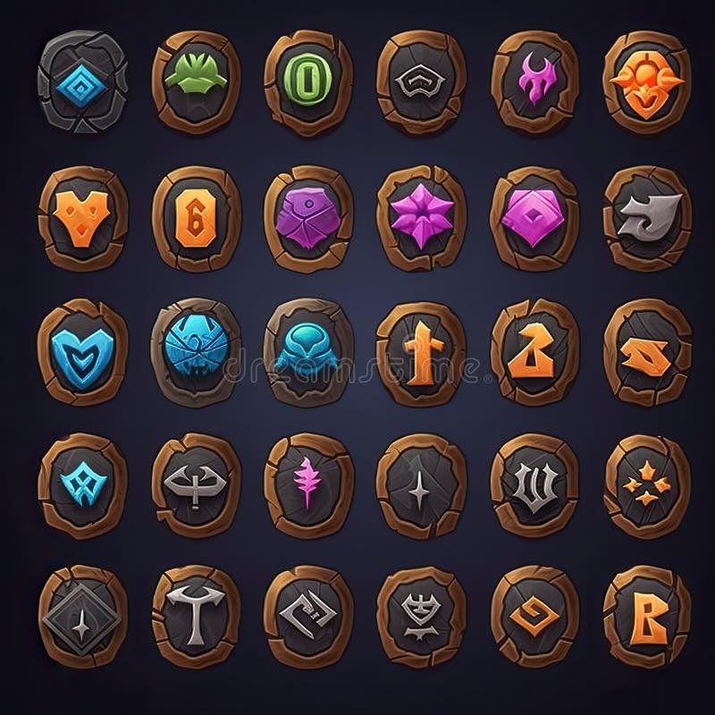 Mystic Rune Stone Ai Generated Stock Image - Image of mystery ... Mystic Rune Stone Ai Generated Stock Image - Image of mystery ...