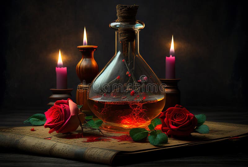 Mystical Abstract Plot on the Theme of Astrology and Witchcraft with ...