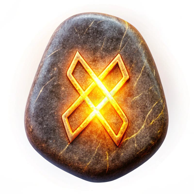 Mystical Ancient Rune Stone Stock Illustrations – 1,217 Mystical ...
