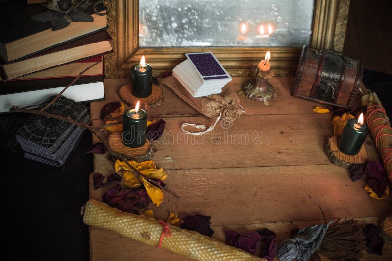 Magical Stuff, Old Magic Concept, Spells and Prediction Stock Photo ...