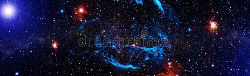 Mystical Beautiful Space. Unforgettable Diverse Space Background ...