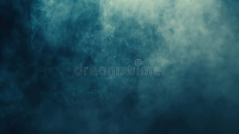 Mystical Blue Smoke Abstract Background, Dreamy Vapor Texture, Modern ...