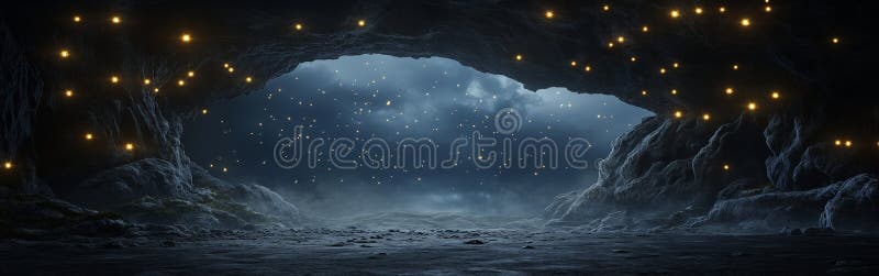 Mystical Cave Interior: Exploring the Hidden Beauty of Natures Deepest ...