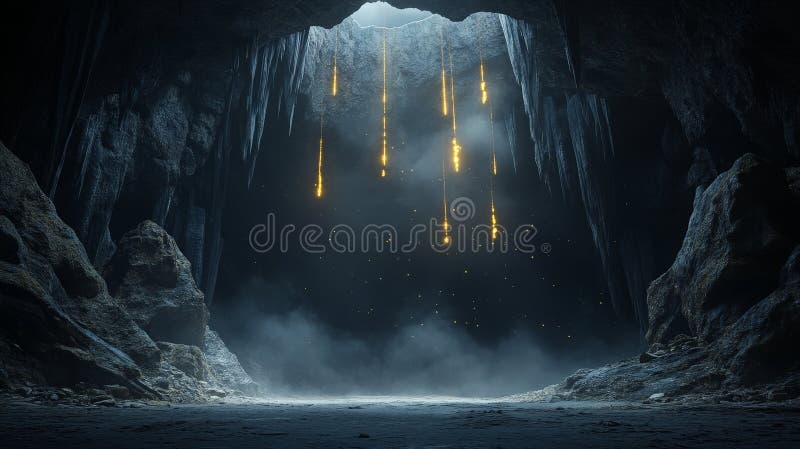 Mystical Cave Interior: Exploring the Hidden Beauty of Natures Deepest ...