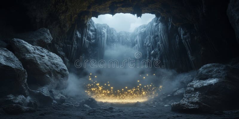 Mystical Cave Interior: Exploring the Hidden Beauty of Natures Deepest ...